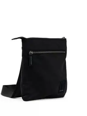 Armani Exchange Logo Patch Zip-fastening Belt Bag - Blue