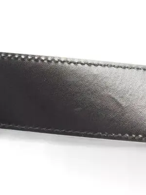 LOUIS VUITTON 2017 Damier Graphite Initial Belt