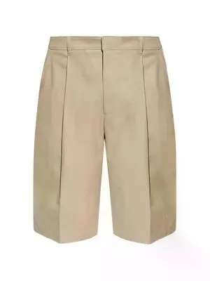 ALLSAINTS Castro Pleated Shorts - Neutrals