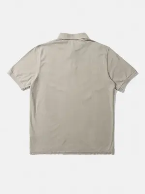 EDMMOND STUDIOS Duck Logo Piqué Polo Shirt - Plain Taupe
