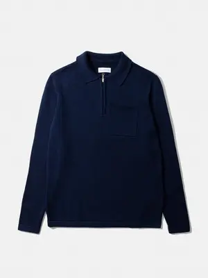 EDMMOND STUDIOS Signature Half Zip Sweater