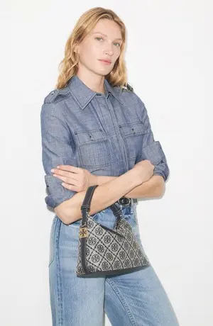 Tory Burch Mellow T Monogram Shoulder Bag
