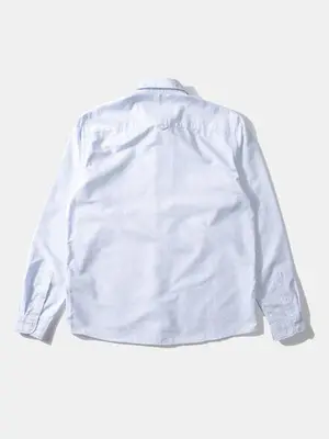 EDMMOND STUDIOS Duck Logo Striped Oxford Shirt