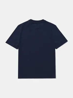 EDMMOND STUDIOS Cassette Print T-shirt - Plain Navy