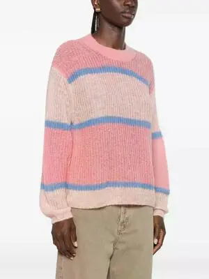 Closed Striped Mohair Blend Sweater