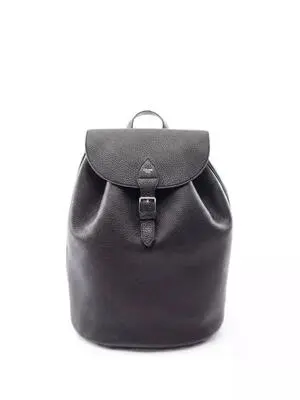 Celine 2020s Large Folco Leather Backpack