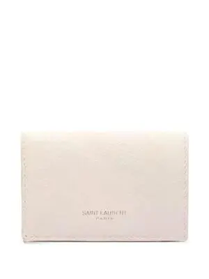 Saint Laurent 2010s Trifold Wallet - Neutrals