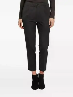 GANNI Wool Elasticated Waist Trousers