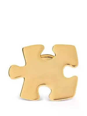 Moschino Puzzle-piece Clip-on Earrings