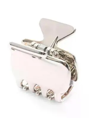 Prada Logo Plaque Hair Clip