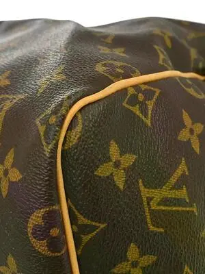 LOUIS VUITTON Keepall Bandoulière 55 Monogram Holdall Bag - Brown