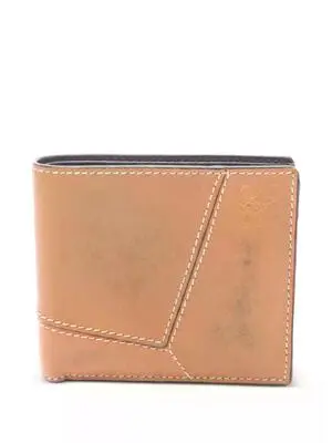 Loewe 2000s Puzzle Bifold Wallet - Brown