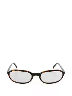 Chimi Edith Oval-frame Glasses - Brown