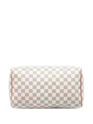 LOUIS VUITTON 2011 Damier Azur Speedy 30 Boston Bag