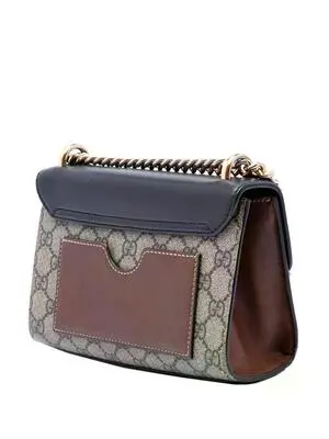 Gucci Gg Supreme Padlock Crossbody Bag