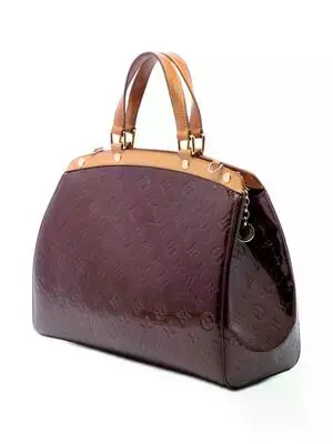 LOUIS VUITTON 2012 Monogram Vernis Brea Gm Satchel