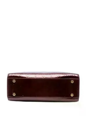 LOUIS VUITTON 2012 Monogram Vernis Brea Gm Satchel