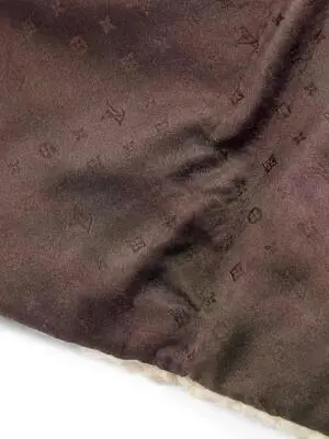 LOUIS VUITTON 2023 Shearling Monogram Scarf
