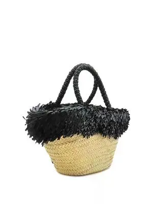 Miu Miu 2020-2026 Raffia Basket Tote Bag