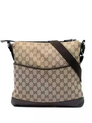 Gucci 2016-2026 Gg Canvas Crossbody Bag - Neutrals