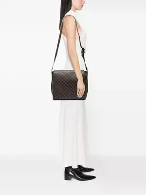 LOUIS VUITTON 2009 Damier Ebene Bastille Crossbody Bag