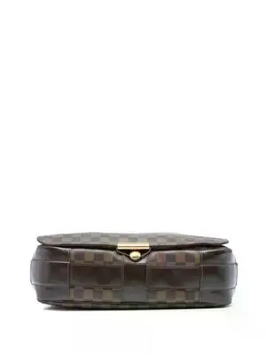 LOUIS VUITTON 2009 Damier Ebene Bastille Crossbody Bag