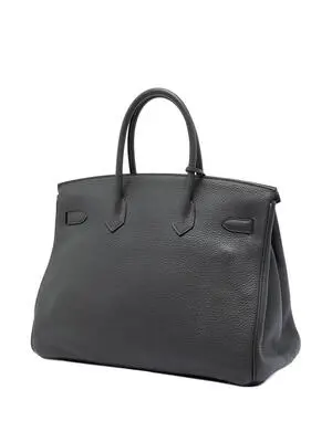 Hermès 1997-2014 Clemence Birkin Retourne 35 Handbag