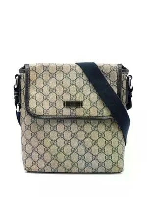 Gucci 2016-2026 Gg Supreme Crossbody Bag - Neutrals