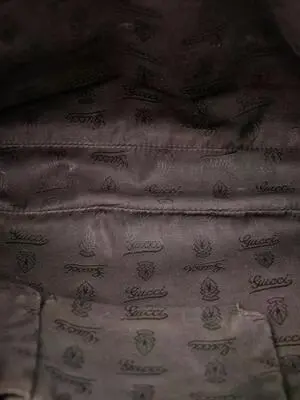 Gucci Gg Canvas Horsebit Web Crossbody Bag