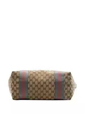 Gucci 2016-2026 Gg Canvas Web Jolie Tote Bag