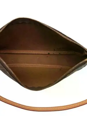 LOUIS VUITTON 1999 Monogram Pochette Accessoires Shoulder Bag