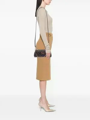 LOUIS VUITTON 2010 Damier Ebene Eva Satchel