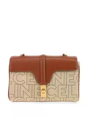 Celine 2020's Soft 16 Teen Logo-print Shoulder Bag - Neutrals