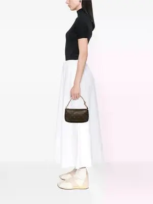 LOUIS VUITTON 2000 Monogram Pochette Accessoires Shoulder Bag