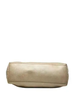 Gucci 2000-2015 Medium Metallic Calfskin Soho Chain Tote Bag