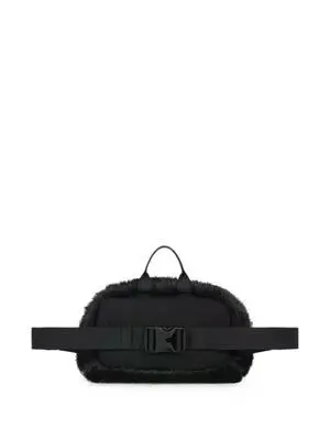 Supreme X The North Face Faux-fur Belt Bag - Black
