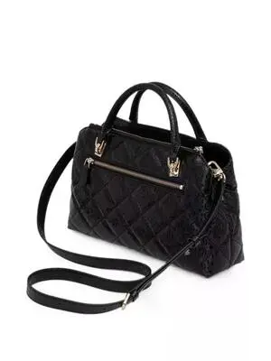 Guess Libby Quilted Charm-detail Tote Bag