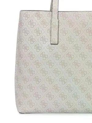 Guess Logo-print Tote Bag - Neutrals