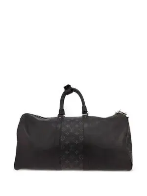 LOUIS VUITTON Keepall Holdall Bag - Black