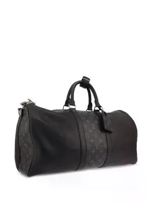 LOUIS VUITTON Keepall Holdall Bag - Black