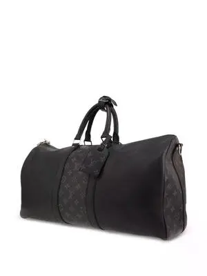 LOUIS VUITTON Keepall Holdall Bag - Black