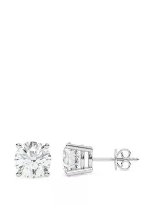Diamond Essentials 14k White Gold 5 Carat Diamond Stud Earrings