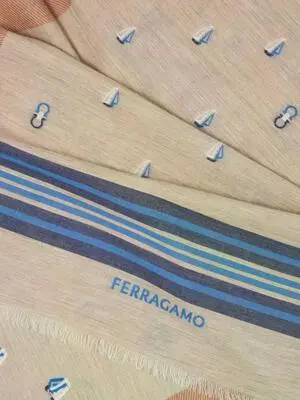 FERRAGAMO Jacquard Scarf