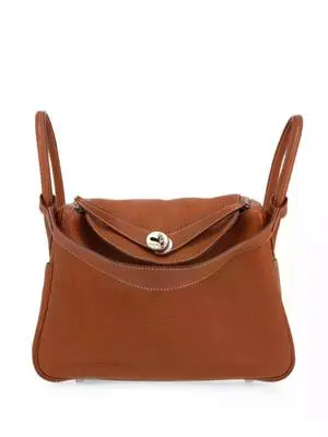 Hermès 2007 30 Lindy Two-way Handbag - Brown