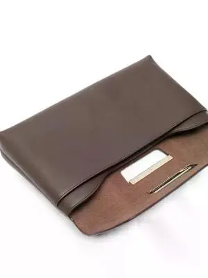 Furla Leather Envelope Clutch Bag