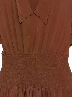 Dior 1980s Pleated Midi Dress