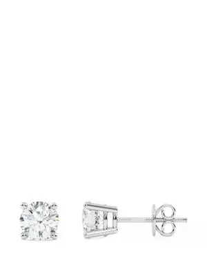 DIAMOND ESSENTIALS Lab-grown Diamond Earrings - Silver
