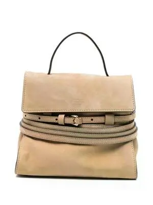 Moschino Small Tie Me Tote Bag - Neutrals