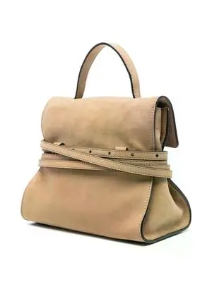 Moschino Small Tie Me Tote Bag - Neutrals