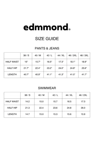 EDMMOND STUDIOS Avail Relaxed Fit Jeans - Plain Bleach